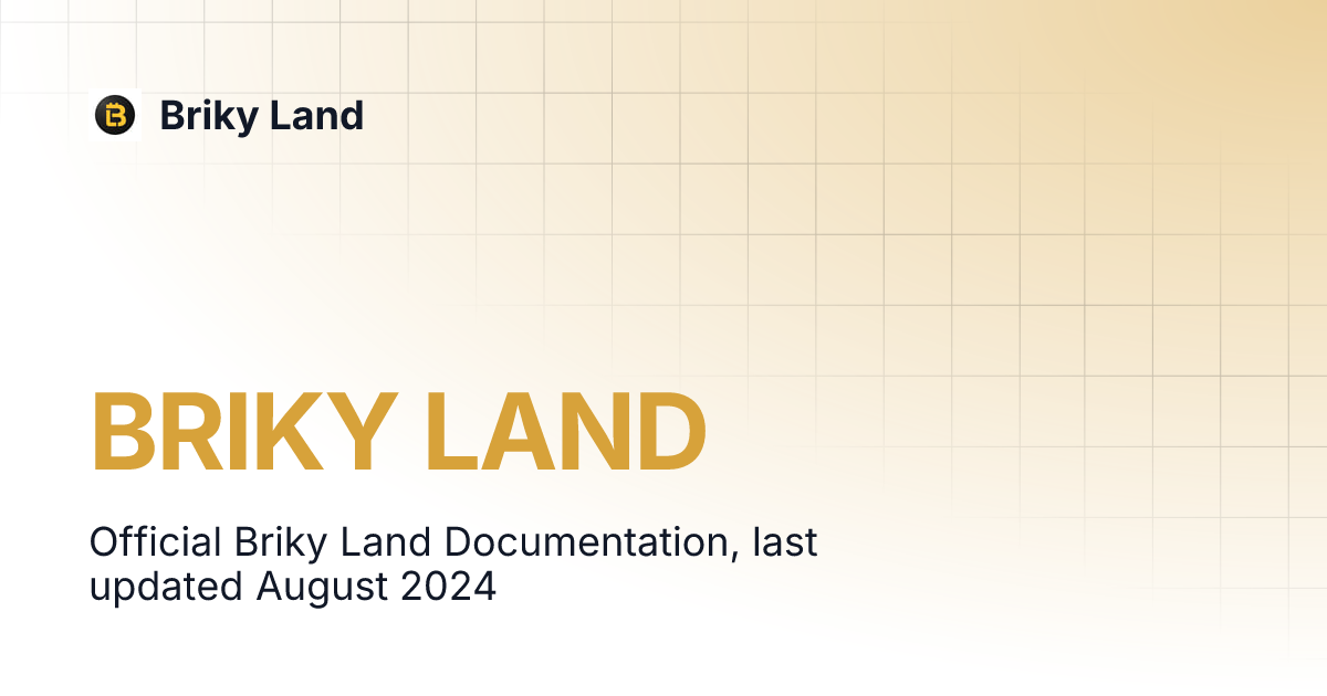 BRIKY LAND | Briky Land